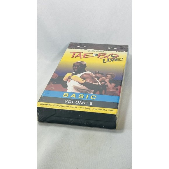 Taebo | Media | Tae Bo Live Basic Volume 5 Vhs Tape New Sealed 999 ...